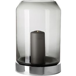 Windlicht Fink "ORELIA" Kerzenhalter Gr. H: 42,00 cm, bunt (silberfarben, grau) Kerzenhalter
