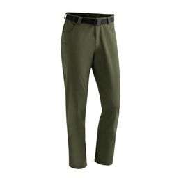 Funktionshose Maier Sports "Perlit M" Gr. 25, Kurzgrößen, grün (dunkelgrün) Herren Hosen Wanderhosen Warme Softshellhose, robust, winddicht, elastisch