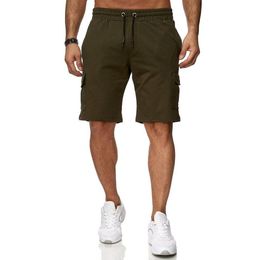 Reslad Sweatshorts Reslad Kurze Hose Herren Cargo Bermuda Shorts Jogginghose Sport-Hose (1-tlg) Sweatshorts Jogginghose mit Cargo-Taschen