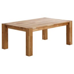 Couchtisch Woltra Tische Gr. B/H/T: 110 cm x 45 cm x 70 cm, braun (eiche) Couchtisch Eckige Couchtische Holz-Couchtische Tisch