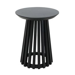 Beistelltisch Sit Tische Gr. B/H/T: 40 cm x 50 cm x 40 cm, Ø 40 cm, Schwarz, schwarz (schwarz, schwarz, schwarz) Beistelltische