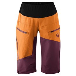 Radhose Gonso "LOMASO" Gr. 42, Normalgrößen, orange Damen Hosen Sporthosen