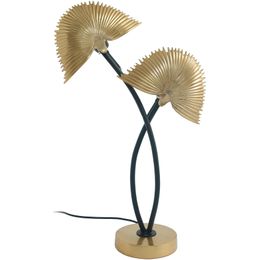 Tischleuchte Kayoom "Sue" Lampen Gr. 2 flammig, Höhe: 60 cm, goldfarben Tischlampen