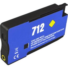 Ampertec Tinte ersetzt HP 3ED69A 712 yellow