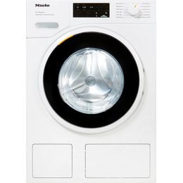 A (A bis G) Miele Waschmaschine "WSI863WCS D LW PWash&TDos" Waschmaschinen QuickpowerWash für saubere Wäsche in 49 Minuten weiß Frontlader