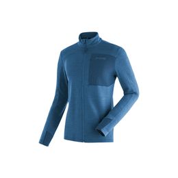 Funktionsshirt Maier Sports "Skutvik M" Gr. 54, blau (aquablau) Herren Shirts Sport