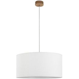 Pendelleuchte LEONIQUE "Elibana" Lampen Gr. 1 flammig, Ø 50,00 cm Höhe: 120,00 cm, beige (natur) Pendelleuchten und Hängeleuchten