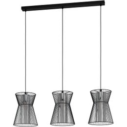 Hängeleuchte Eglo "MASETA" Lampen Gr. Höhe: 110,00 cm, schwarz Pendelleuchten und Hängeleuchten