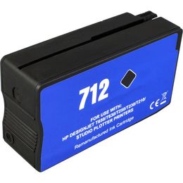 Ampertec Tinte ersetzt HP 3ED71A 712 schwarz