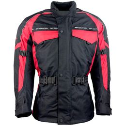 Motorradjacke Roleff "Reno" Jacken Gr. M, rot (rot, schwarz) Motorradjacken