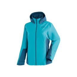 Outdoorjacke Maier Sports "Jauk W" Gr. 36, blau (türkis) Damen Jacken Sportjacken