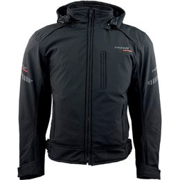 Motorradjacke Roleff "Softshell RO 1513" Jacken Gr. S, schwarz Motorradjacken