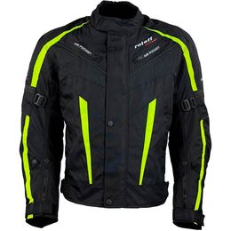 Motorradjacke Roleff Jacken Gr. XXXL, bunt (schwarz, neongelb) Motorradjacken