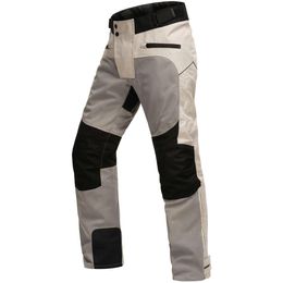 Nerf Motorradhose NERVE "Tourenhose Outback" Gr. M, schwarz (hellgrau, wei&szlig;, schwarz), Hosen, Herren, M, N-Gr, Obermaterial: 100% Polyester. Miedereinsatz: 100% Polyester