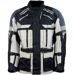 Motorradjacke Roleff "Kodra RO" Jacken Gr. XL, schwarz (schwarz, grau, ro 775) Motorradjacken