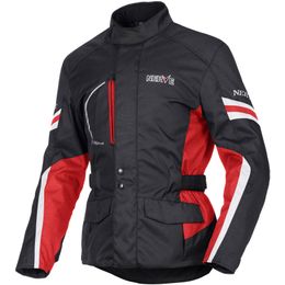 Nerf Motorradjacke NERVE "Nerve Travelling Jacke" Jacken Gr. L, schwarz (schwarz, rot) Motorradjacken