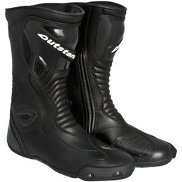 Motorradstiefel Roleff "Zolder" Schuhe Gr. 43, schwarz Motorradstiefel