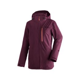 Outdoorjacke Maier Sports "Ribut Long W" Gr. 36, rot (bordeau) Damen Jacken Sportjacken