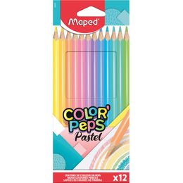 Maped Color'Peps Pastel Colour pencils x12