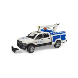 Bruder RAM 2500 Service truck with rotating beacon light