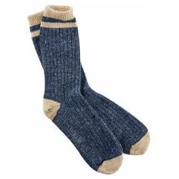 Mey & Edlich Corgi Herren Socken Blau gemustert