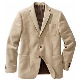 Mey & Edlich Mey & Edlich Herren Sacco Regular Fit Beige einfarbig