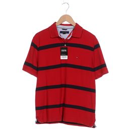 Tommy Hilfiger Herren Poloshirt, rot, Gr. 48