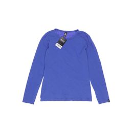 TRIGEMA Damen Langarmshirt, blau, Gr. 164