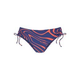 Buffalo Bikinihose Damen Gr&ouml;&szlig;e M dunkelblau / orange