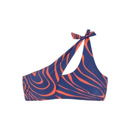 Buffalo Bikinitop 'Buffalo' Damen Gr&ouml;&szlig;e 70 dunkelblau / orange