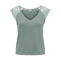 Only T-Shirt 'ONLPetra' Damen Gr&ouml;&szlig;e XXS jade