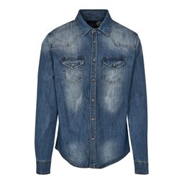Brandit Hemd 'Riley' Herren Gr&ouml;&szlig;e XL blue denim