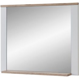 Innostyle Garderobenspiegel DIJON (1-St), Spiegelfläche 81,2 x 77,8 cm, grau