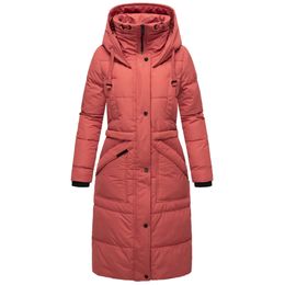Marikoo Wintermantel 'Ayumii' Damen Gr&ouml;&szlig;e XL rosa / schwarz