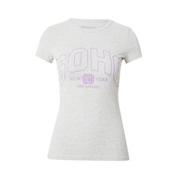 A&eacute;ropostale T-Shirt 'SOHO' Damen Gr&ouml;&szlig;e L graumeliert / lavendel