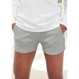 BENCH. LOUNGEWEAR Relaxshorts mehrfarbig Gr. 32/34 für Damen. Basic. Nachhaltig.