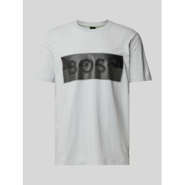 BOSS Green T-Shirt mit Label-Print