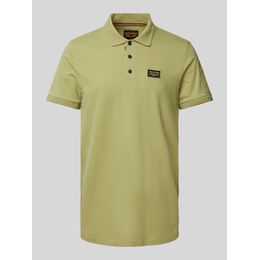 PME-Legend Poloshirt mit Label-Stitching