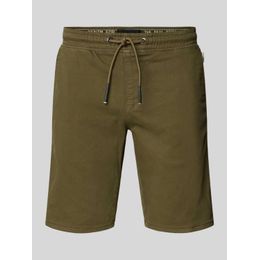 Blend Regular Fit Bermudas mit Tunnelzug