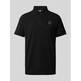 K by KARL LAGERFELD Poloshirt mit Logo-Print