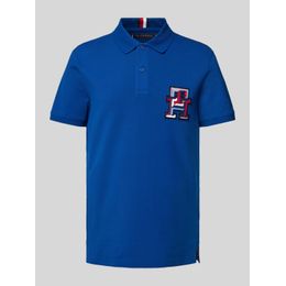 Tommy Hilfiger Regular Fit Poloshirt mit Label-Badge