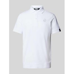 K by KARL LAGERFELD Poloshirt mit Logo-Print