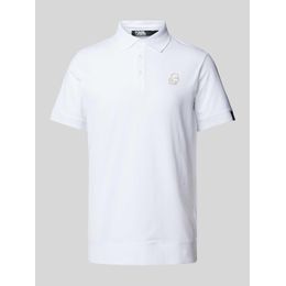 K by KARL LAGERFELD Poloshirt mit Logo-Print