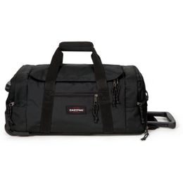 Eastpak Weichgepäck-Trolley Leatherface S +, 2 Rollen, mit ausreichend Platz, schwarz