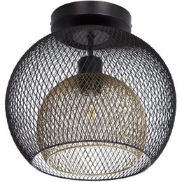 Deckenleuchte Nino Leuchten "SELINA" Lampen Gr. Ø 30,00 cm Höhe: 28,50 cm, schwarz Deckenlampen