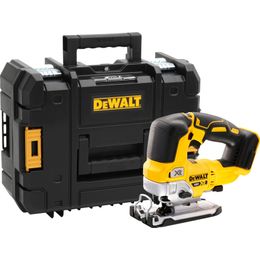 Dewalt Akku-Stichsäge "DCS334NT-XJ" Sägemaschinen schwarz (schwarz, gelb) Stichsägen