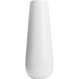 Bodenvase Best "Lugo" Vasen Gr. H: 100 cm Ø 37 cm, weiß Blumenvasen