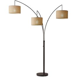 Stehlampe Salesfever "Oliver" Lampen Gr. 3 flammig, Höhe: 220 cm, schwarz Bogenlampe Bogenlampen