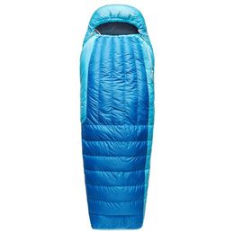 Sea To Summit - Trek -1°C Down Sleeping Bag - Daunenschlafsack Gr Regular Zip: Left Blau