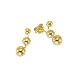 Paar Ohrstecker Celesta "333/- Gelbgold" Ohrringe Gr. ONE-SIZE, Gold, gelb Damen